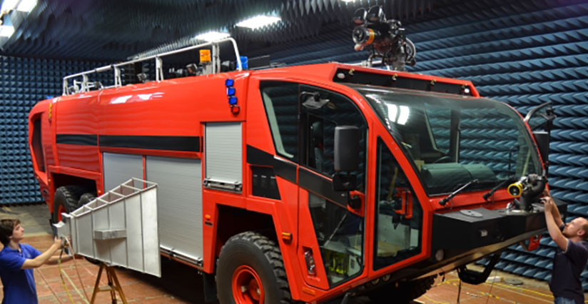 EMC Test for Heavy Vehicles and Equipment