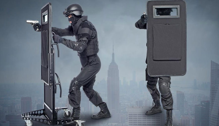 Pruebas de equipos de protección balística