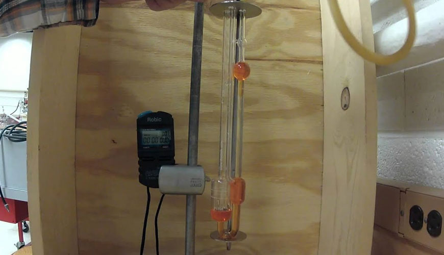 DIN 51562 viszkozimetria – A kinematikai viszkozitás meghatározása ...