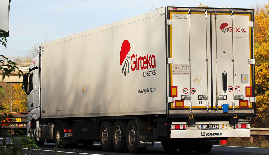 ECE R70 Rear Signs Approval for Heavy and Long Vehicles