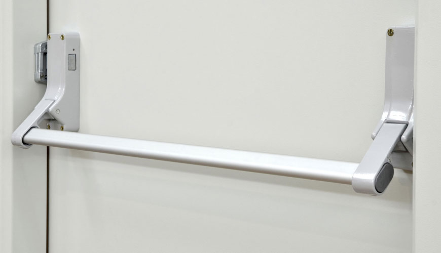 EN 1125 Building Equipment, Panic Exit Devices Operated by a Horizontal ...