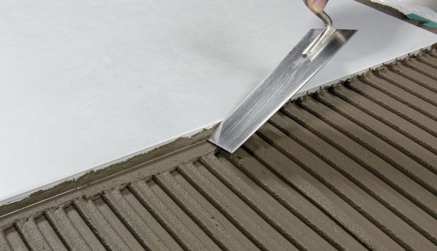 EN 12004-2 Klebstoffe für keramische Fliesen – Teil 2: Prüfverfahren