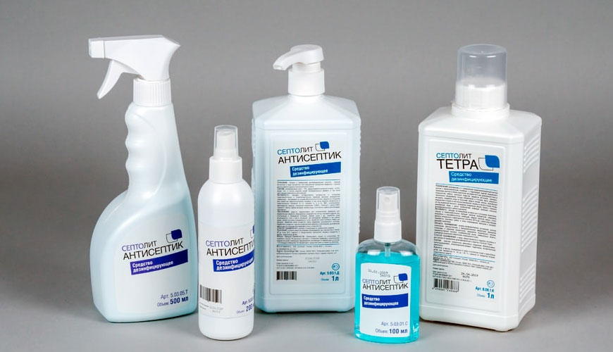 EN 1276 화학 소독제 및 방부제 - 식품, 산업, 국내 및 기관 분야에서 사용되는 화학 소독제 및 방부의 살균 효과