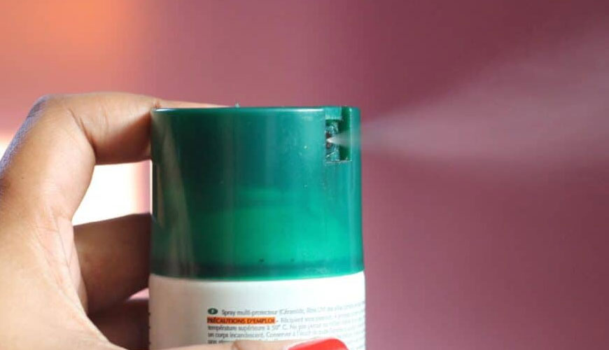 EN 16740 可燃室内喷雾剂的排放安全 - 用户安全信息的测试方法