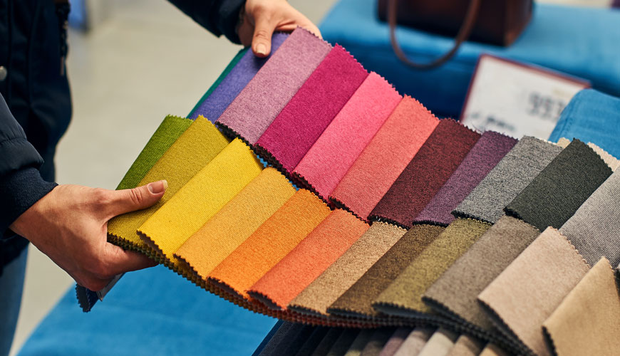 EN ISO 105-B08 Color Fastness Tests Standard Test for Quality Control ...