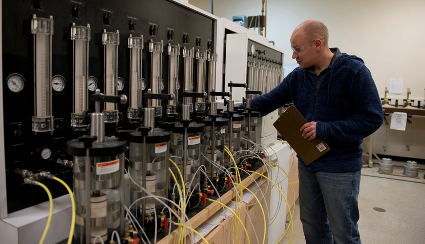 EN ISO 17892-9 Geotechnical Investigation - Triaxial Compression Test