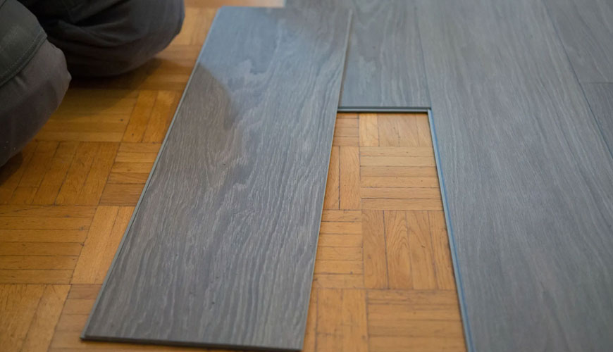 EN ISO 24343-3 Flexible and Laminate Floor Coverings - Determination of ...