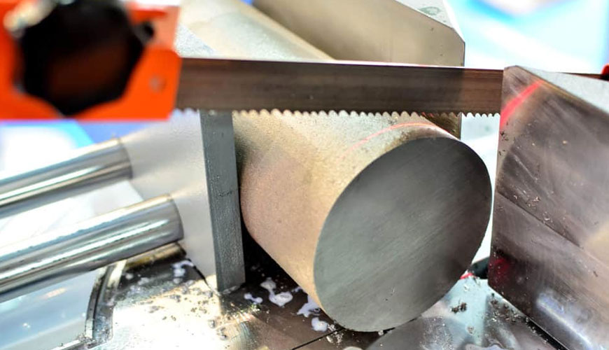 EN ISO 4875-1 금속 절단 띠톱날 - 파트 1: 정의 및 용어에 대한 표준 테스트 방법