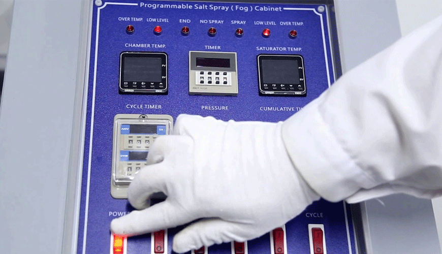 GMW 3286 Neutral Salt Spray (NSS) Test