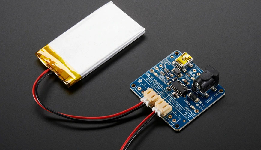 IEC 62133-2 testnorm voor lithium-polymeerbatterijen