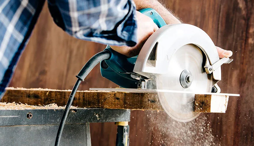 IEC EN 62841-2-5 Electric Motor Powered Hand Tools - Test for Circular ...