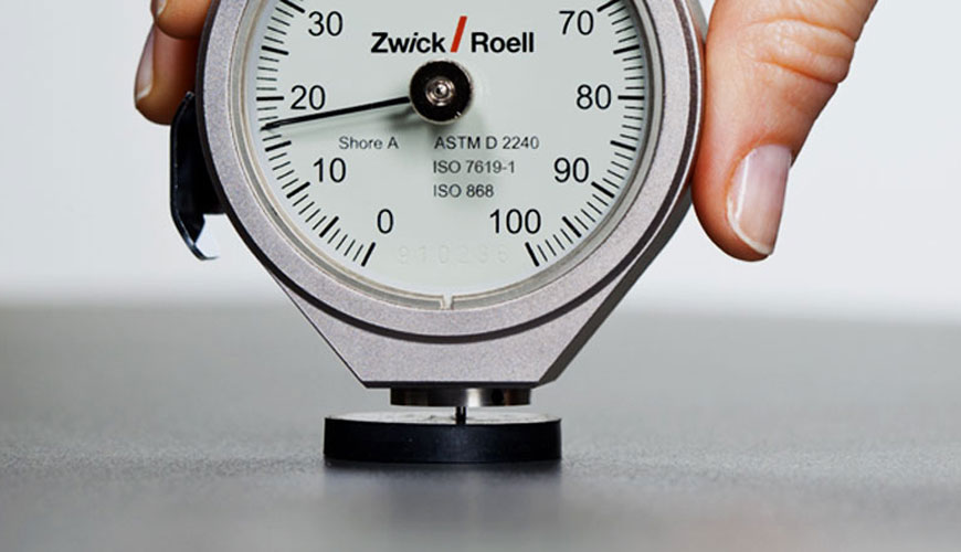 ISO 868 塑料和硬橡膠 - 使用硬度計測定壓痕硬度